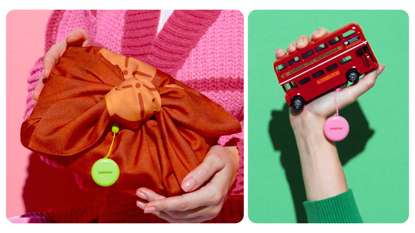 Momax PIN POP Find My全球定位器 (白色)