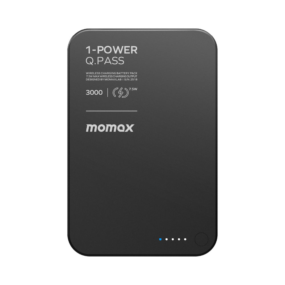 1-Power Q.Pass 3000mAh 磁吸流動電源 (CCC 認證)