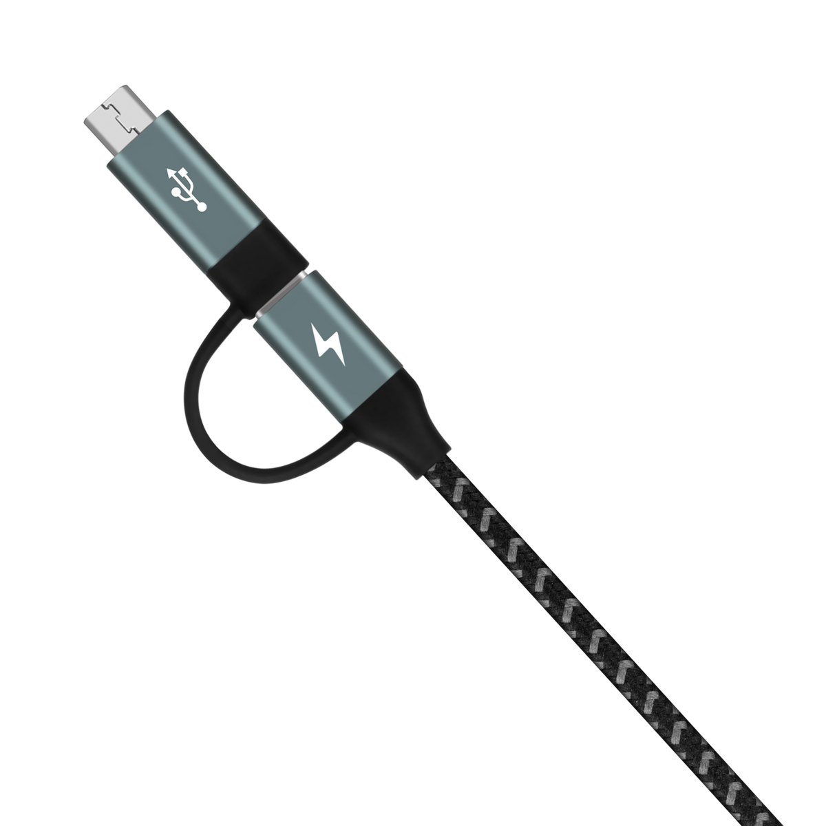 OneLink 4 in 1 USB-A/ USB-C 至 Micro USB/ USB-C 連接線