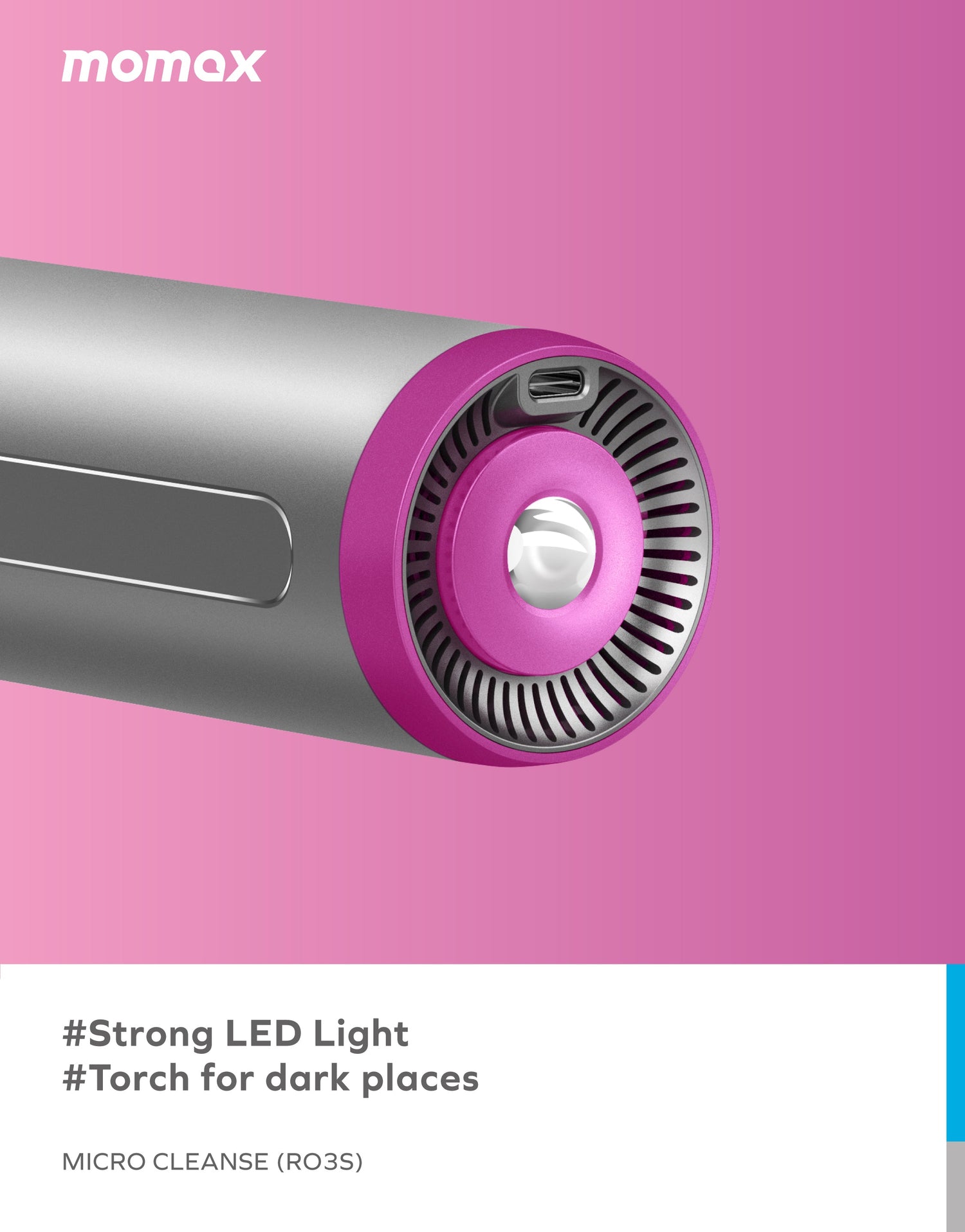 Momax Micro Cleanse Portable Mini Vacuum Cleaner | MOMAX Official Website