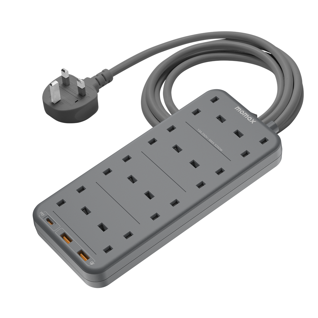 ONEPLUG PD20W 2A1C 8位拖板 | MOMAX 官方網上商店 – Momax HK